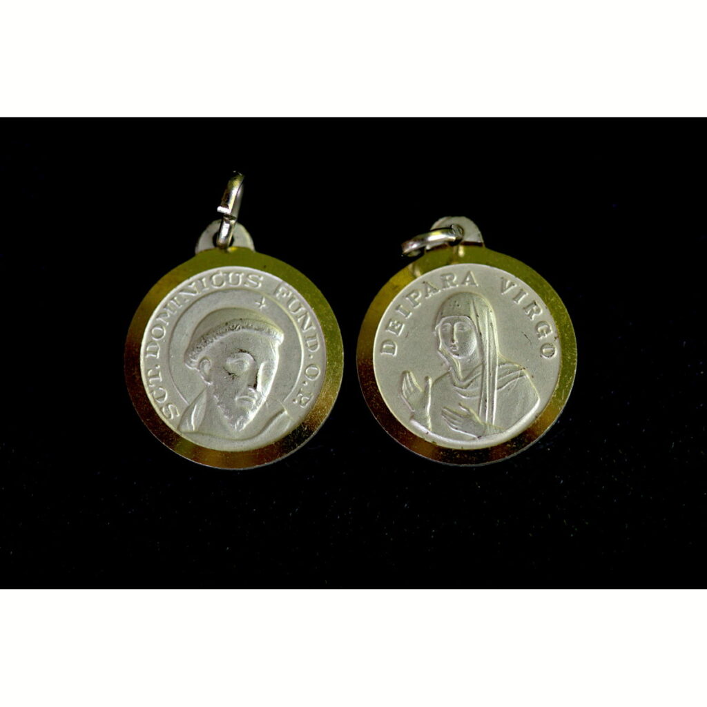 Scapular Medal: St. Dominic & The Holy Rosary | Dominican Bookstore